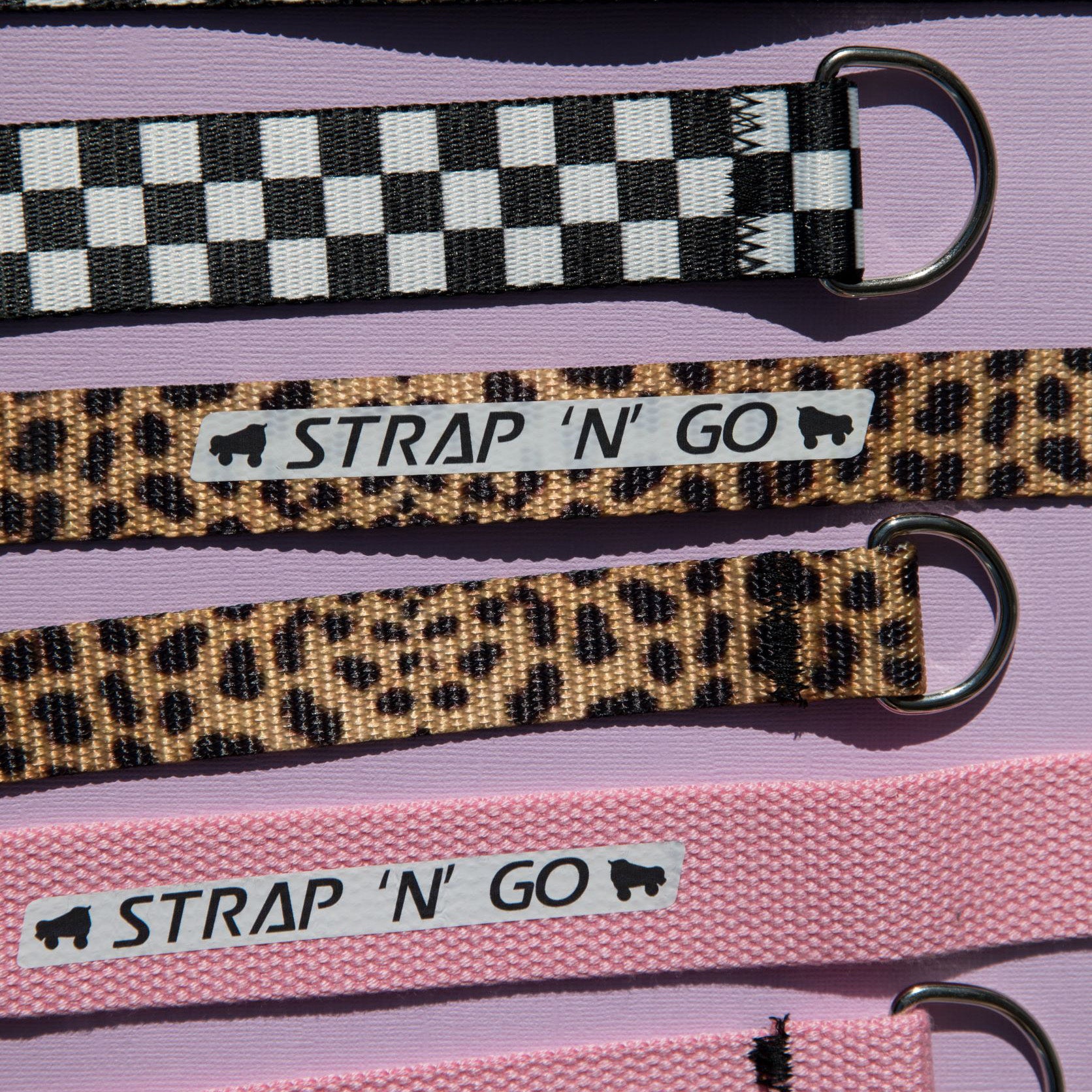 Strap N Go - Roller Skate Leashes - Plain Colours – RollerFit